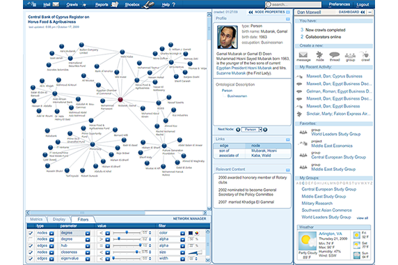 Quorum Analytics User Interface